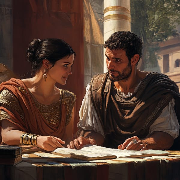 Divorce in Rome 2BCE was as easy as 'tuas res tibi habeto'